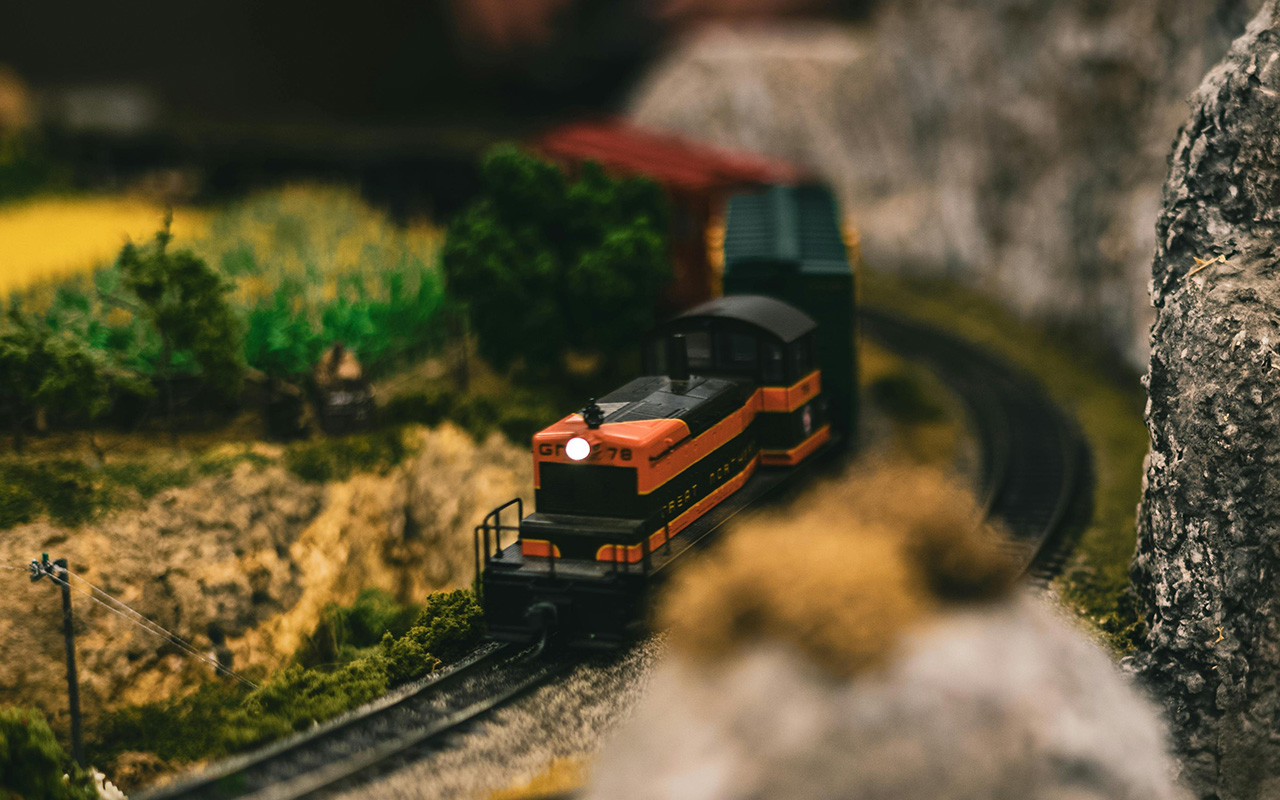 Modeltog i Vojens - Midtlandet.dk