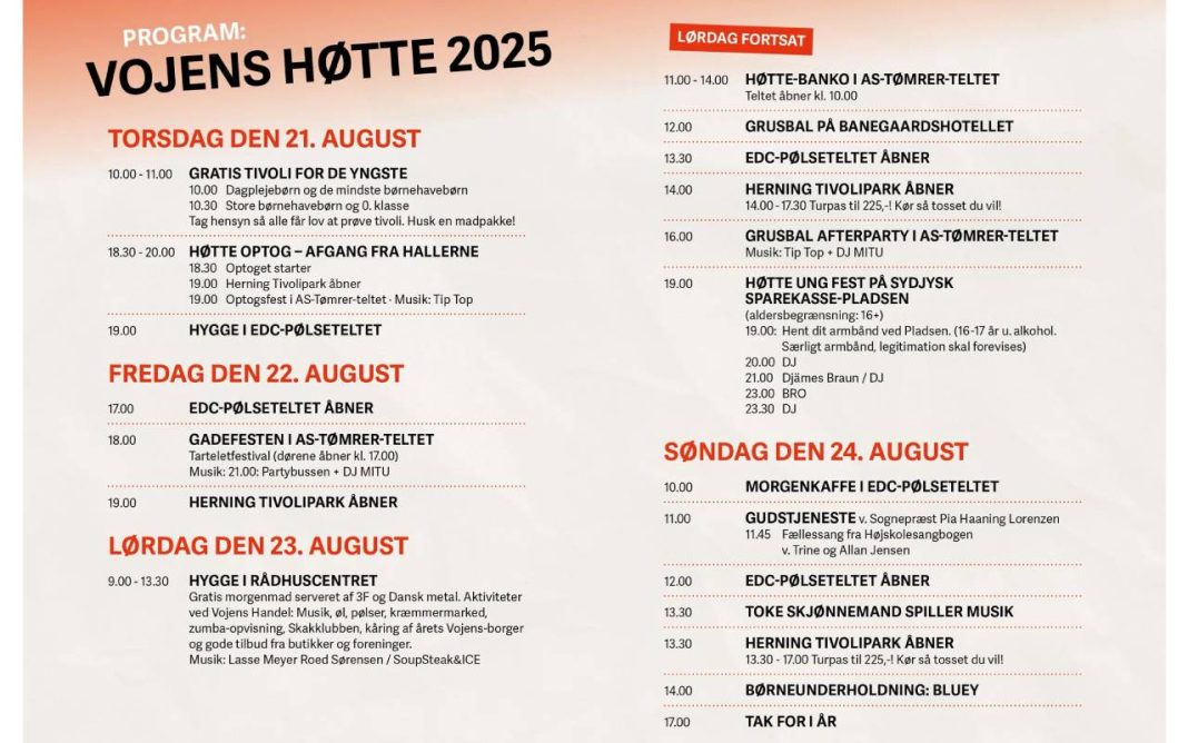 Høtteprogrammet er klar - Midtlandet.dk